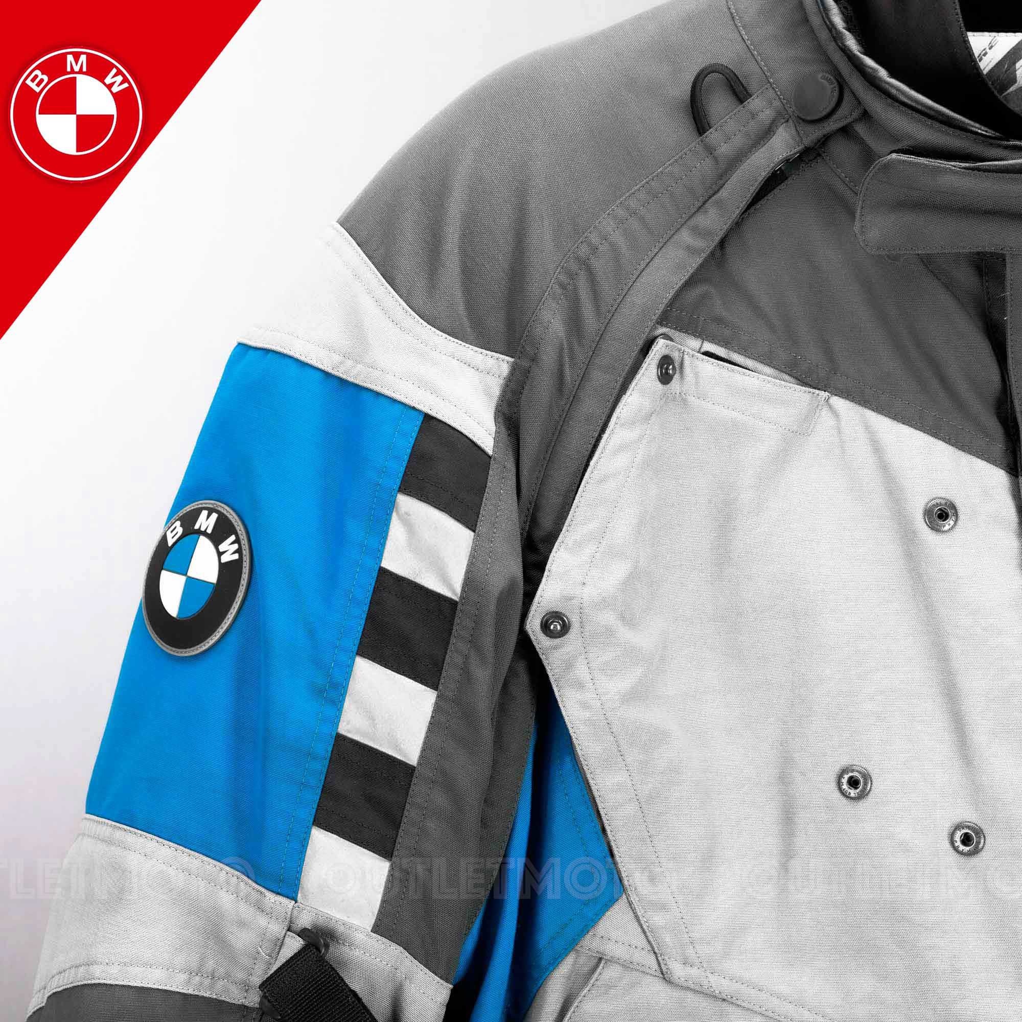 OUTLETMOTO. BMW RALLYE 3 GTX ADVENTURE Motosiklet Mont Pantolon Takım 52
